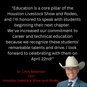 Dr. Chris Boleman, Houston Livestock Show and Rodeo President and CEO ...